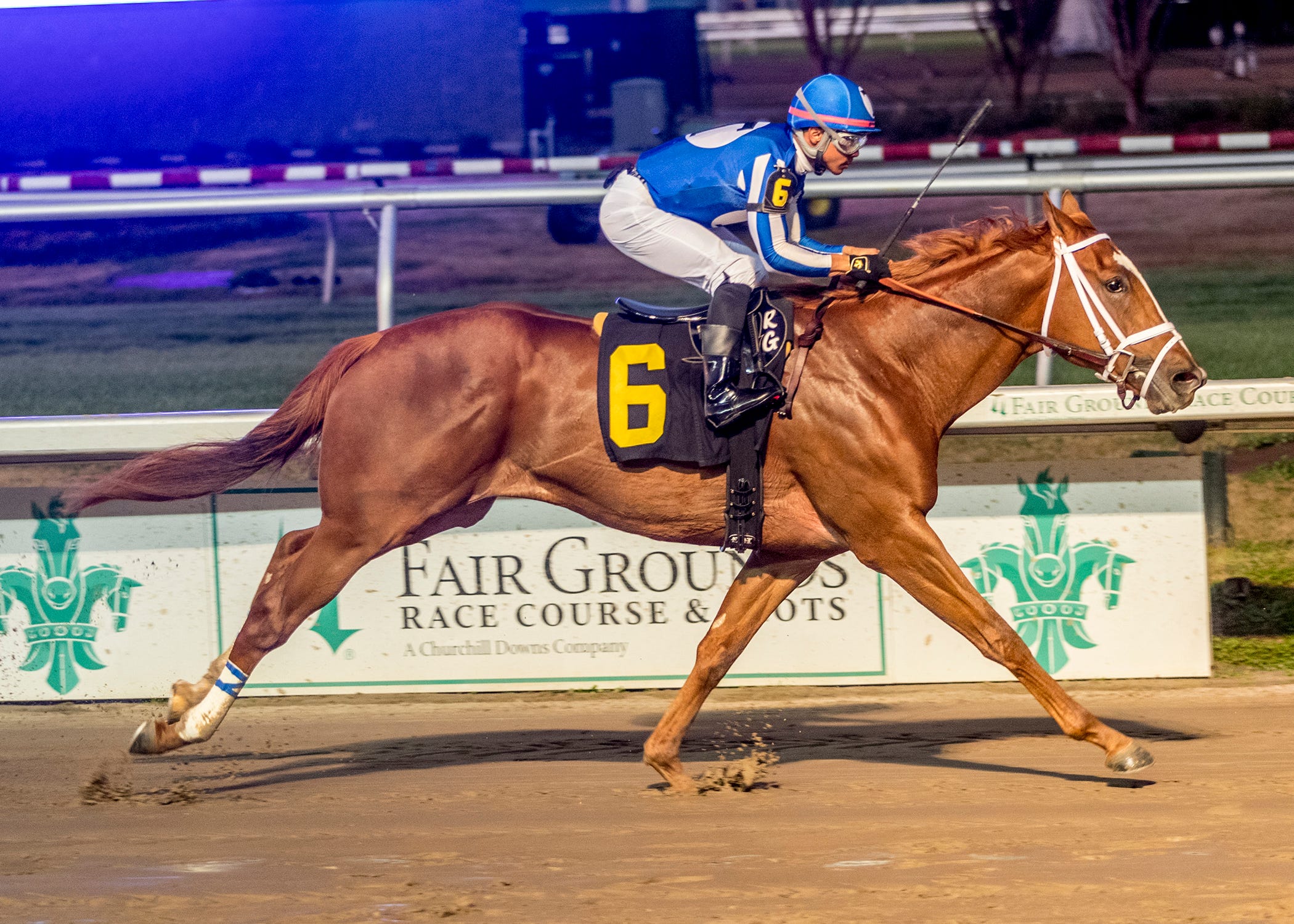 Jack Hammer Gets Extra Ground In Louisiana Bred Stakes
